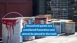 Decluttering for spring? Be sure to dispose of household hazardous waste properly.  Paint 磌 Household batteries  Light bulbs  Medical sharps Carlsbad residents can drop items off for free at the Household Hazardous Waste Collection facility: 1145 E. Taylor St., Vista 92084 Saturdays, 9 a.m. to 3 p.m. Or call 800-714-1195 to schedule a pickup for $10. (Free for residents over age 65.) #SustainableCarlsbad  https://loom.ly/YliUv2w | City of Carlsbad | Facebook