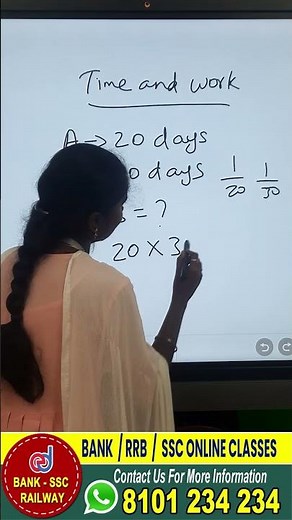 Time & work Problems Shortcuts & Tricks | Easy to Solve | Maths Tricks