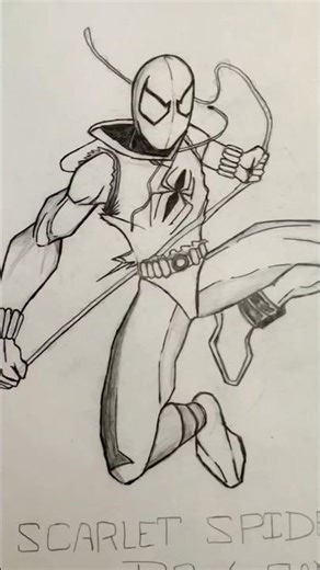 Spider man drawing| spider man game drawing 🕷️🔥 #shorts #viralshorts #spidermandrawing