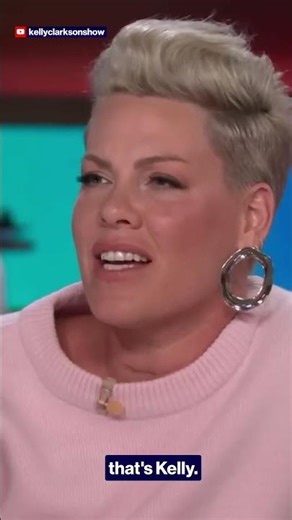 Olympian snowboarder Chloe Kim confuses fill-in host Pink with Kelly Clarkson #shorts