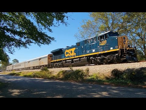 Northbound CSX W001-14 Geometry Test Train