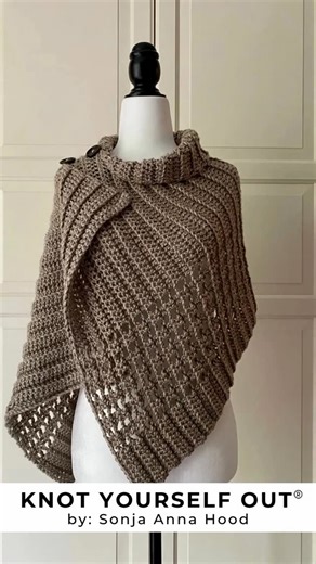 Sonja Anna Hood on Instagram: "✨ Beginner-Friendly & Fabulous! ✨ The Best-Beginners-Button-Wrap Around is simple, beautiful, and perfect for first-time. 🧶 Find the BEST-BEGINNERS-BUTTON-WRAP AROUND crochet pattern in my Etsy and Ravelry Shops (link in bio) 🧶 #BeginnerCrochetPattern #EasyCrochet #CrochetWrap #CrochetForBeginners #ModernCrochet #Crochetersofinstagram #HandmadeWardrobe #CozyMakes #YarnLove #MakersOfInstagram #KnotYourselfOut"