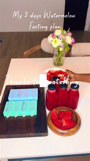 3-Day Watermelon Fasting Plan for Weight Loss