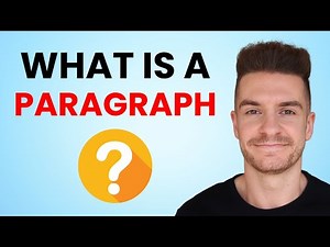 What is a Paragraph in English?