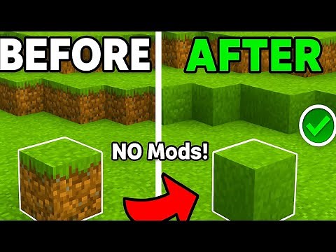 FULL GRASS TEXTURE PACK MINECRAFT 1.21+ || Minecraft PE Mods EliteSpot Gaming
