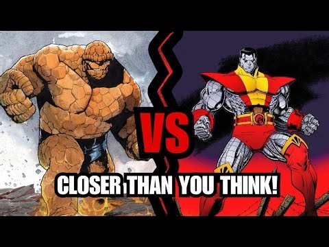 The Thing vs Colossus | Who's Stronger?