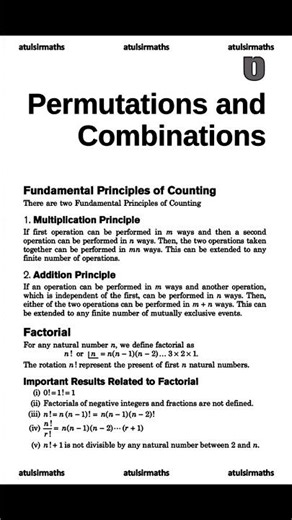 permutations combinations | algebra class 11 #permutation #combination