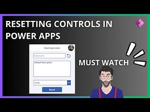Learn the Basics: Reset Text Inputs and Other Controls in Power Apps