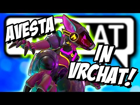 Avesta the Protogen in VRChat!!