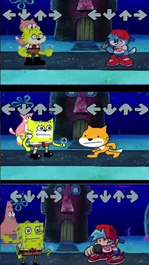 Do you | Spongebob X Scratch Cat | FNF Mods #fnf #fridaynightfunkin #short #spongebob #shortsviral