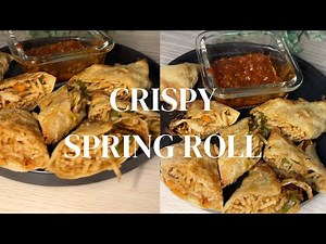 “Crispy Spring Rolls | Homemade Cooking Experience”
