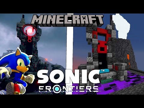 I Built Sonic Frontiers In Minecraft In 3 Hours