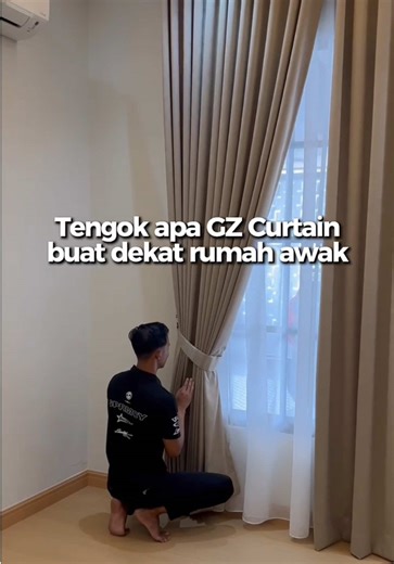 Tengok apa GZ Curtain buat dekat rumah awak 🪄 📌 For orders & enquiries: 📲018-9091335 📌 Showroom open: Monday – Saturday, 9am – 6pm 📌 Showroom visits: By appointment only 📌 Home measuring service available - we can come to your place to measure windows 📌 Free quotation: Simply send us your window photos for an initial quote 📌 Measurement service is free, no pressure to buy if you change your mind. 🌙 Raya orders are now open! Plan ahead and secure your perfect curtains today. We appreciat