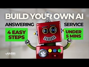 Build an AI Answering Service! (4 Steps) (Easy!)