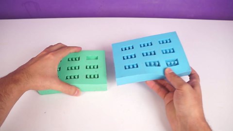 Creating Vibrant Mini Bricks With Concrete