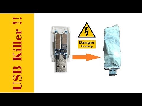 How to make USB killer! from Mosquito Bat Hunter ||