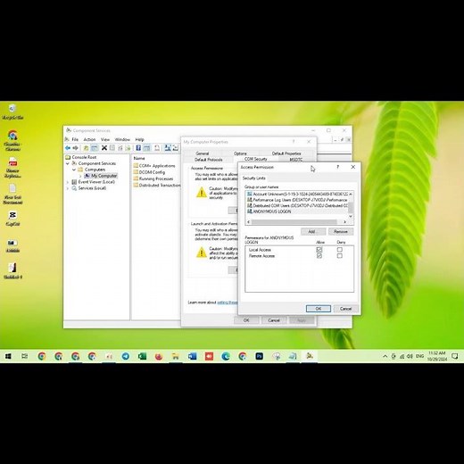 The Application-Specific Permission Settings Do Not Grant Local Activation Permission #windows