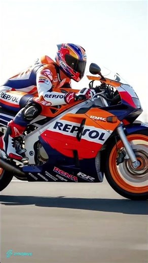 Repsol Legend Returns! Honda NSR250R Screams Down the Highway! 🔥🏍️