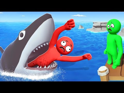NEW Stickman Gets Eaten by Shark - Havocado Gameplay