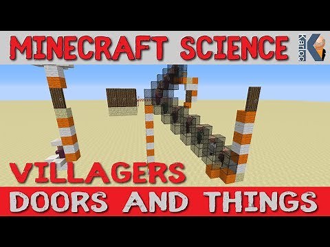Minecraft Science 1.12, 1.13 Villager Doors, Breeding and More - Including facts you did not know :)