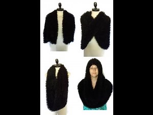 Loom Knit Magic Scarf Beginning to End