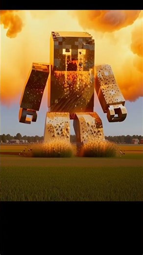 TNT REALLY DESTROYED IT, I REALLY PITY THAT VILLAGER!!!