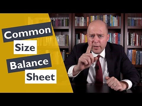 How to Make a Common Size Balance Sheet