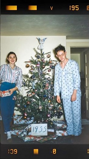 That Awkward Christmas Morning, 1955 – Restored Home Movie Footage