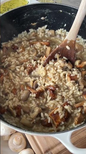 Easy Mushroom Risotto
