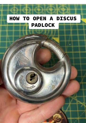 How to Open a Discus Padlock Quickly and Easily