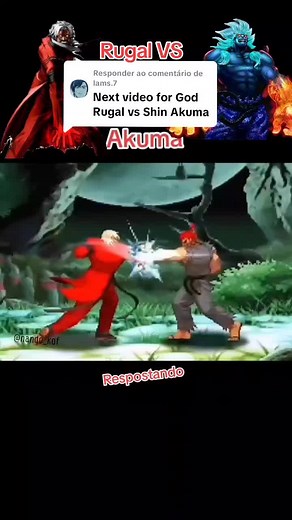 Rugal VS Akuma Sprite Animation: Nostalgic Street Fighter Battle