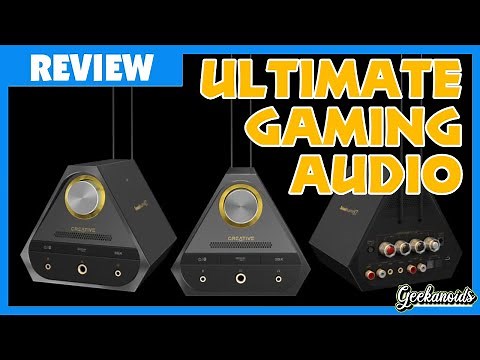 Creative Sound Blaster X7 USB DAC & Amplifier Review