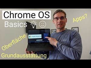 Chrome OS Tour: Oberfläche, Grundausstattung, Einstellungen, Apps,Linux ausführlich | 2022 | deutsch