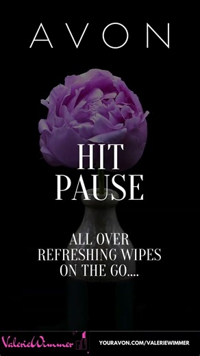 AVON Hit Pause All Over Refreshing Wipes