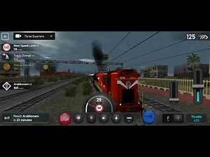 Train driving simulator game full gameplay