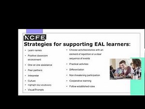 Strategies to Support EAL Learners
