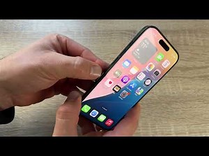 How to switch nano SIM card Apple iPhone 16 Pro Smartphone: Swapping eSIM Card iPhone 16 Pro Max DIY