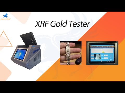 SuperbMelt XRF Gold Tester for the analysis and detection of gold, silver, platinum precious metals