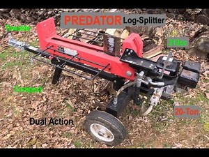 Predator Log-Splitter, 212cc, 20-ton