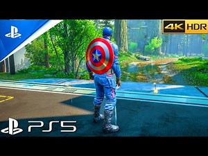 CAPTAIN AMERICA Gameplay | Marvel's Avengers Walkthrough -(PS5)Game | 4K 60FPS - No Commentary