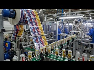 How Energy Drinks Are Made – Inside the Billion-Dollar Beverage Production Lines (Industry Secrets)