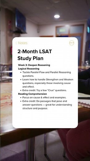Sample 2-month #LSAT Study Plan