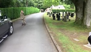 A jolly good spruce up for Tankhearse. A huge turn out for a very popular young man. Our hearts go out to the family. I noticed the casket was pine and dovetailed on the corners in a very traditional way. Possibly made in woodwork at his school, I’m sure there is a story behind it. | TANKS A LOT LTD