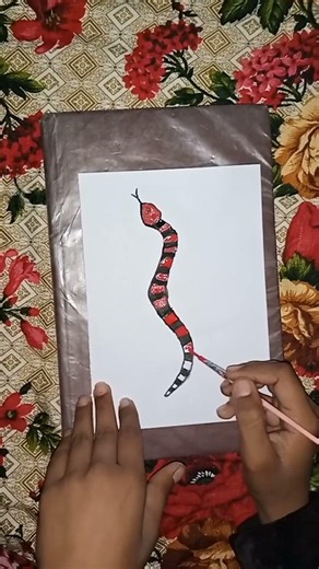 Realistic Snake Drawing 🐍| Easy Step by Step Pencil Sketch🐍
