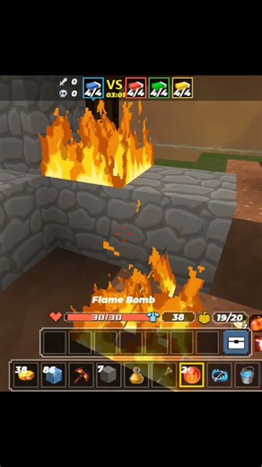 I BROKE Stone With a Fireball in Blockman GO Bed Wars! WATCH TILL THE END!