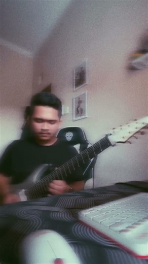 MESHUGGAH - FUTURE BREED MACHINE ( SOLO GUITAR ) #meshuggah #8strings #sologuitar #metal