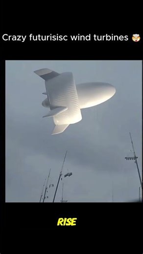 futuristic wind turbines 🤯