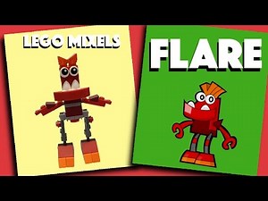 LEGO Mixels - Flare - Stop Motion Build | Bricks and Clay Play