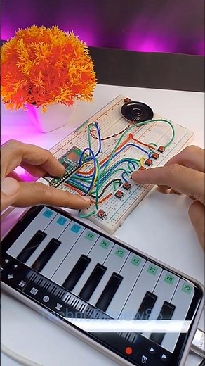 Musical instrument using raspberry Pi pico #technoreview85