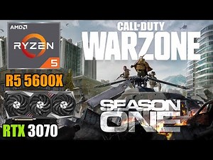 Call of Duty: Warzone - RTX 3070 + R5 5600X - 1080p, 1440p & 4K - High & Low Settings - Season 1